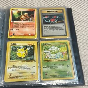 Pokémon | Other | Pokemon Collectors Album 4 Pocket Binder 999 Includes ...